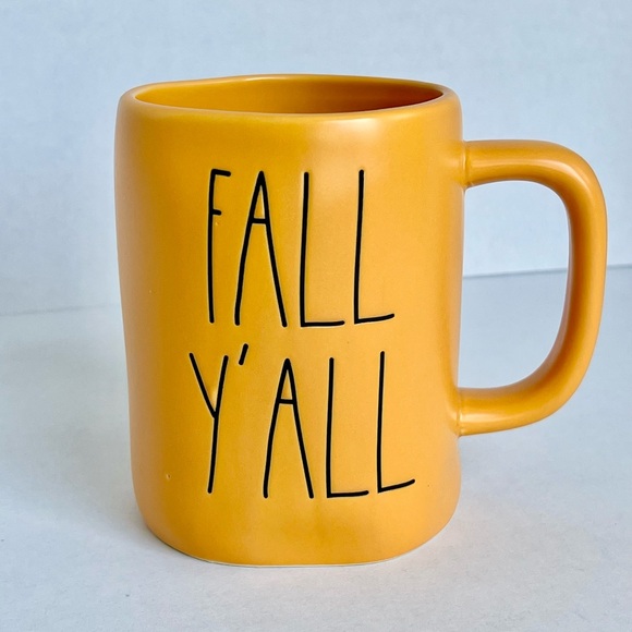 Rae Dunn | Dining | Rae Dunn Rustic Fall Yall Harvest Gold Coffee Mug ...